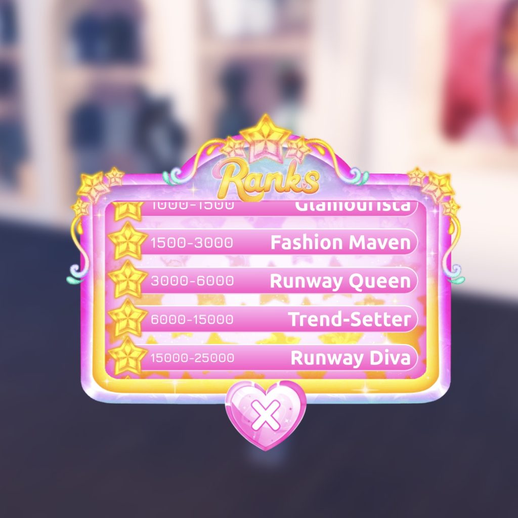 Dress To Impress New Ranks & Rank Rewards - Durbin Rock