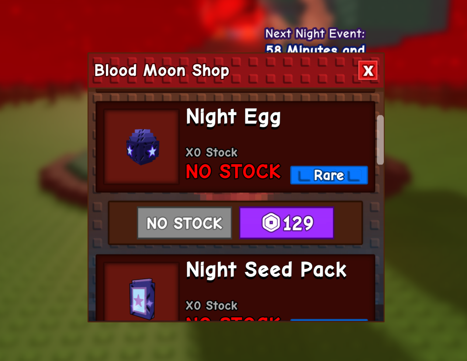 Grow A Garden Blood Moon Shop Stock Revealed - Durbin Rock