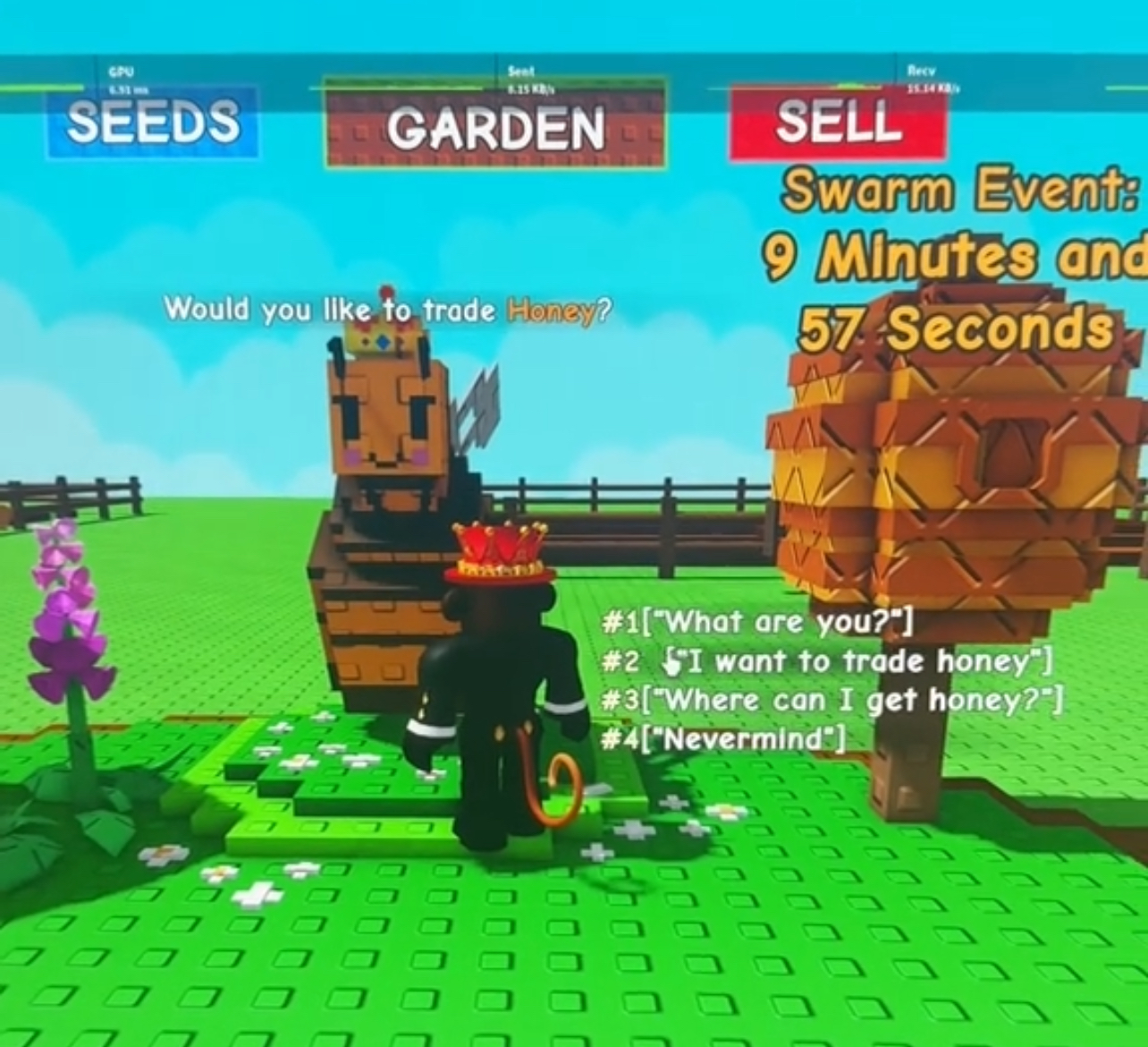 Grow A Garden Announces NEW Bizzy Bees Update! - Durbin Rock