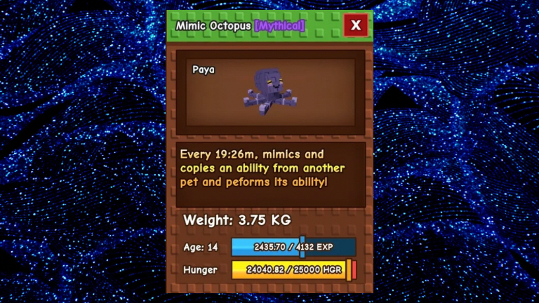 Complete Guide To The Grow A Garden Mimic Octopus Pet - Durbin Rock