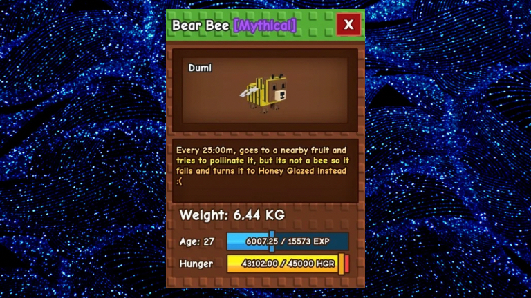 Everything You Need To Know About The Grow A Garden Bear Bee Pet ...
