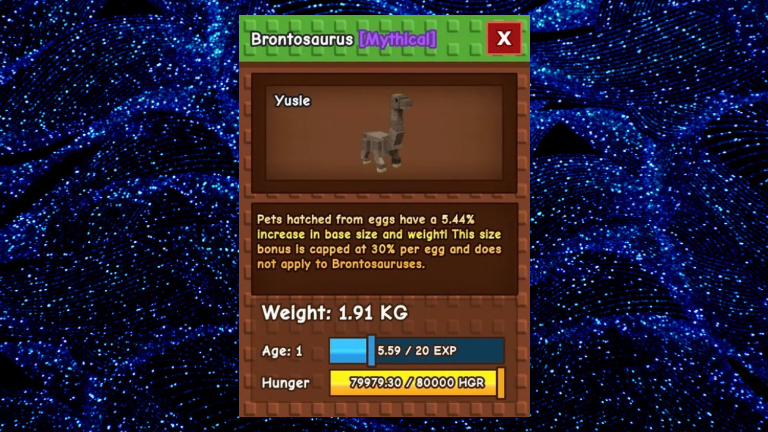 Everything You Need To Know About The Grow A Garden Brontosaurus Pet ...