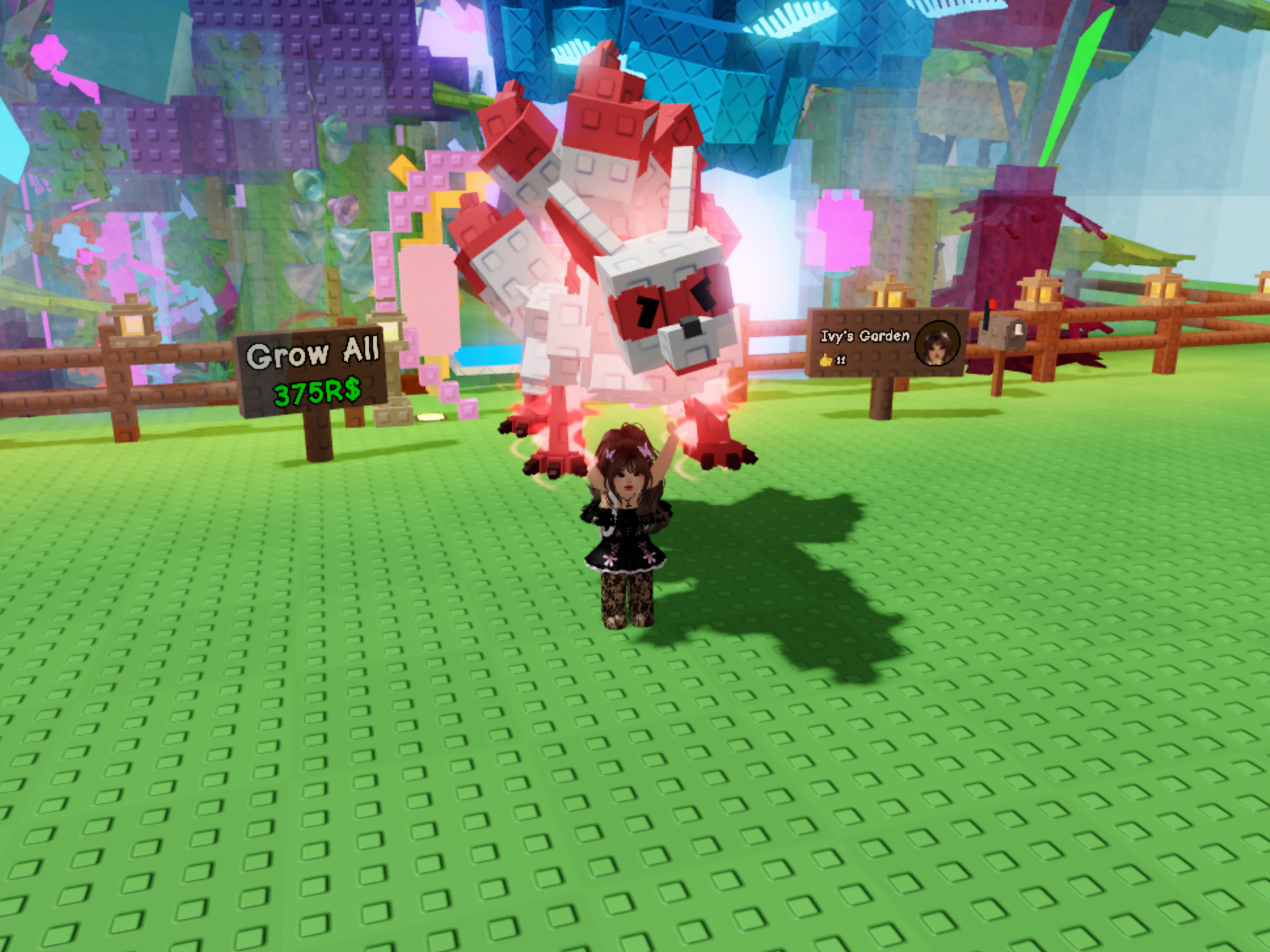 I Hatched The Grow A Garden Kitsune Pet From A FREE Zen Egg - Durbin Rock