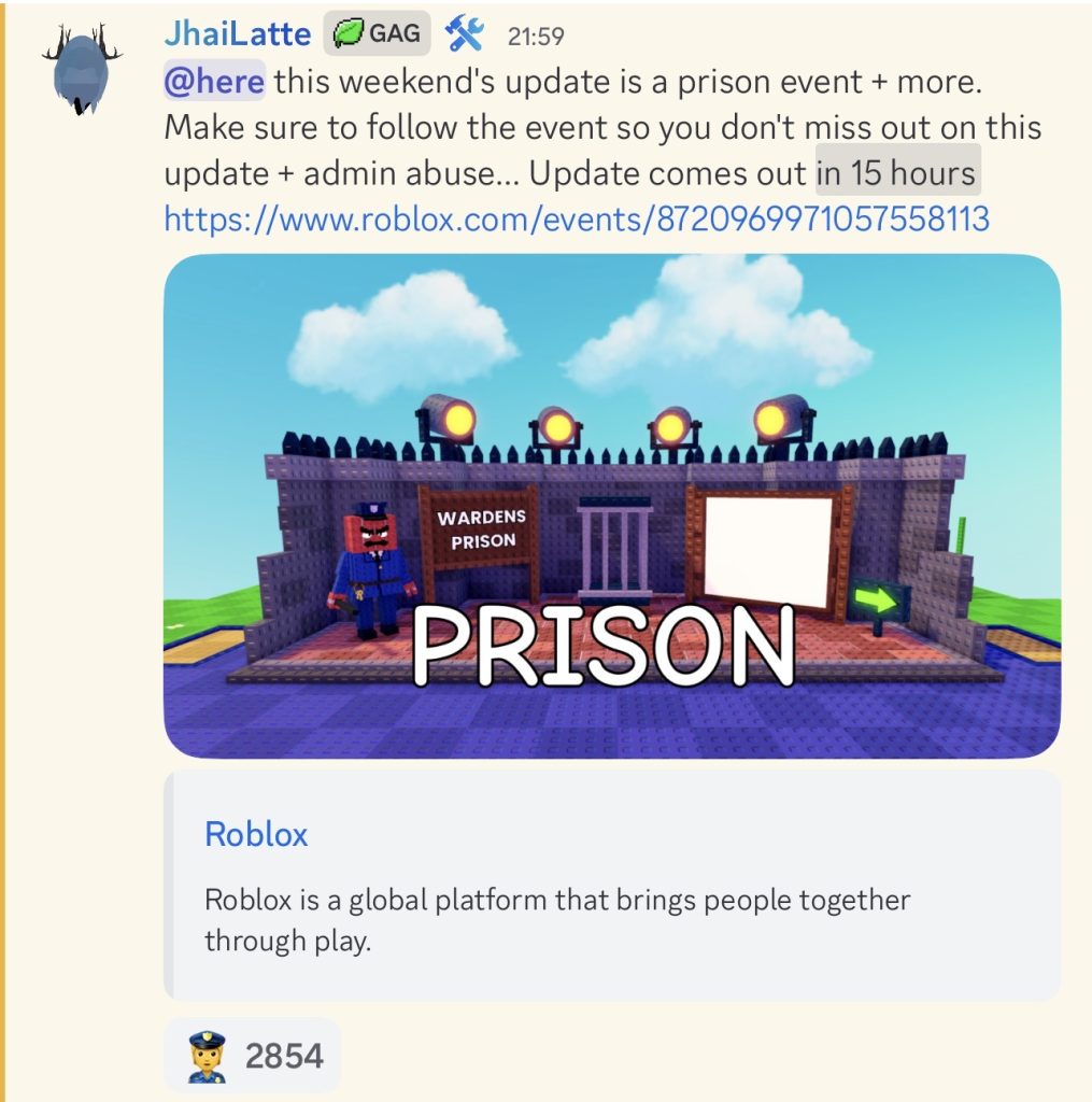 Plants Vs Brainrots NEW PRISON Event Update Revealed! - Durbin Rock