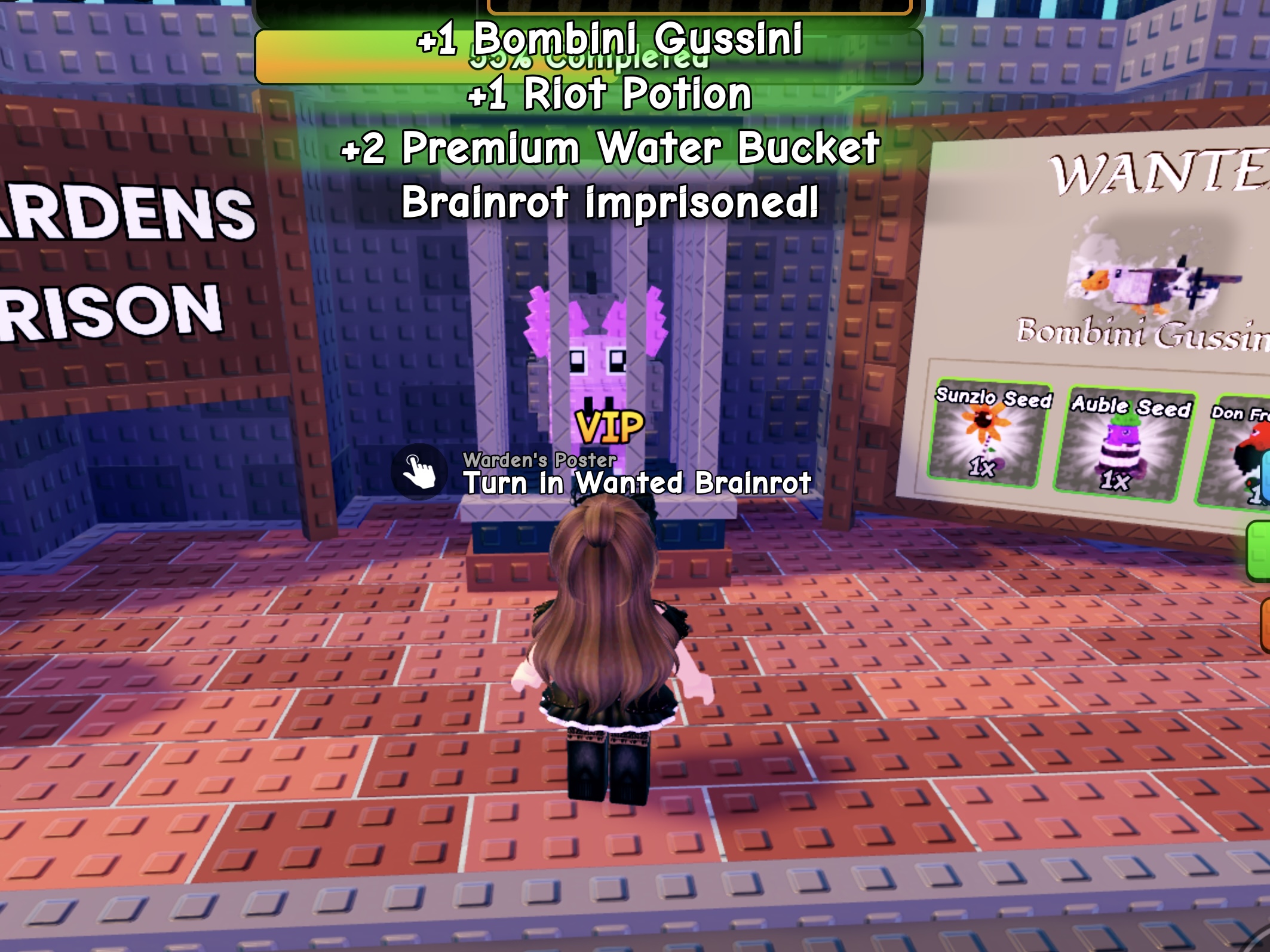 Plants Vs Brainrots ALL Brainrot Lock Up Event Brainrots Needed PLUS ...